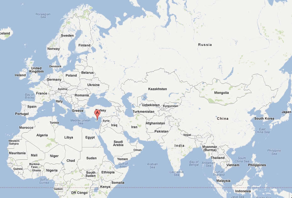 Güney Kıbrıs Haritası ve Güney Kıbrıs Uydu Görüntüleri