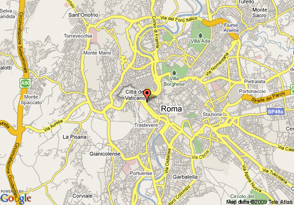 Roma Haritası - İtalya